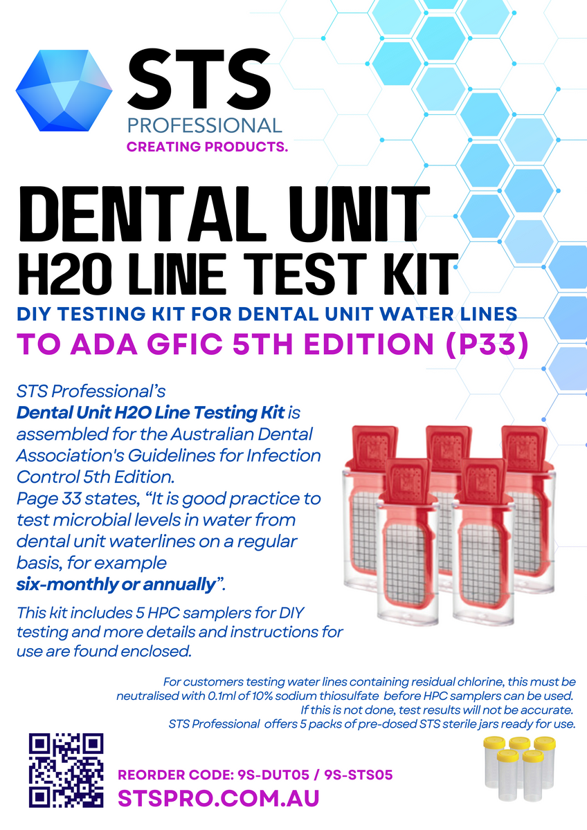 STS Dental Unit Waterline Test Kit (ADA GFIC) – STS Health